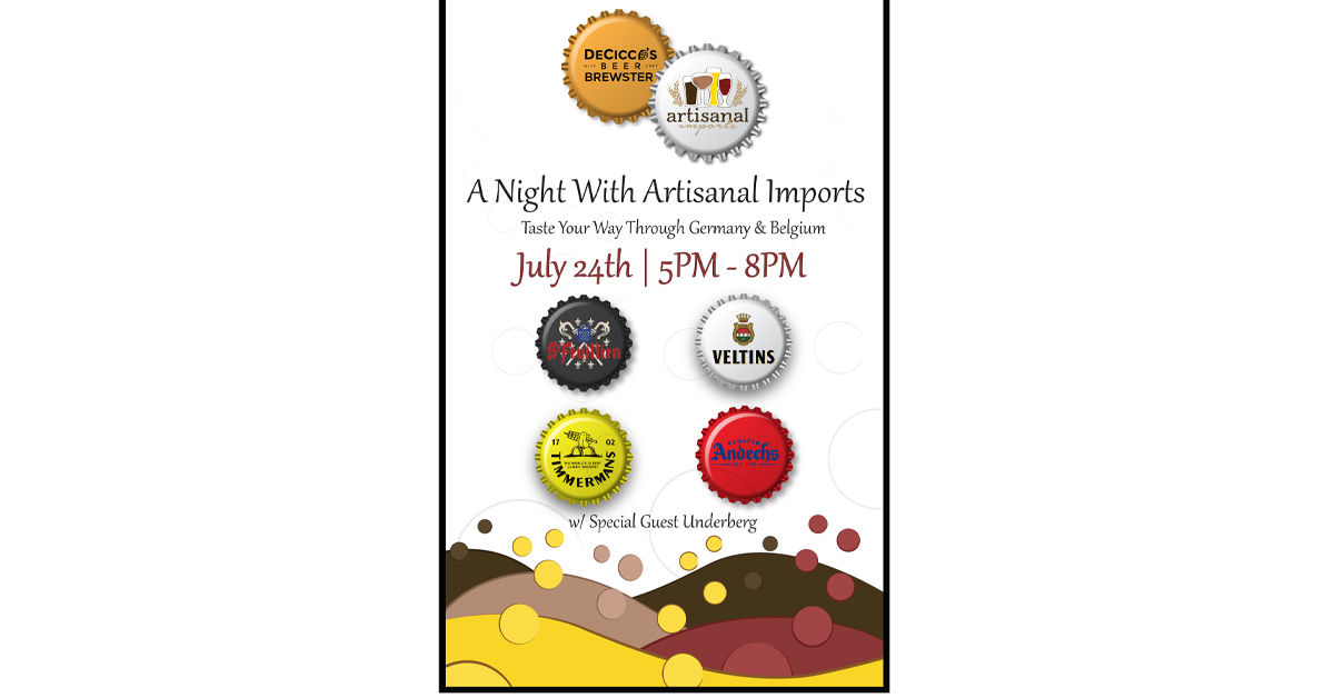 A Night With Artisanal Imports: Taste Your Way Through Germany ...